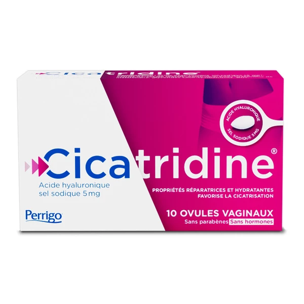 Cicatridine ovule - Cicatrisation de la Zone Intime - Sècheresse Vaginale