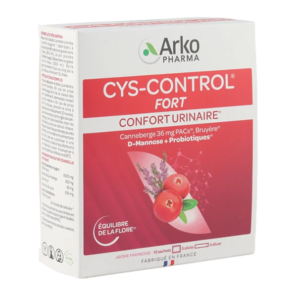 Arkopharma Cys Control Fort - Cystite - Canneberge + probiotiques