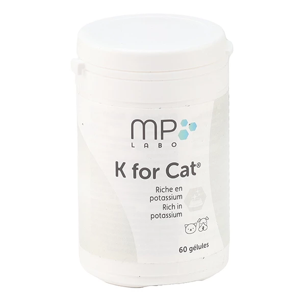 K for Cat gélules potassium - Kaliémie - Chat et chien