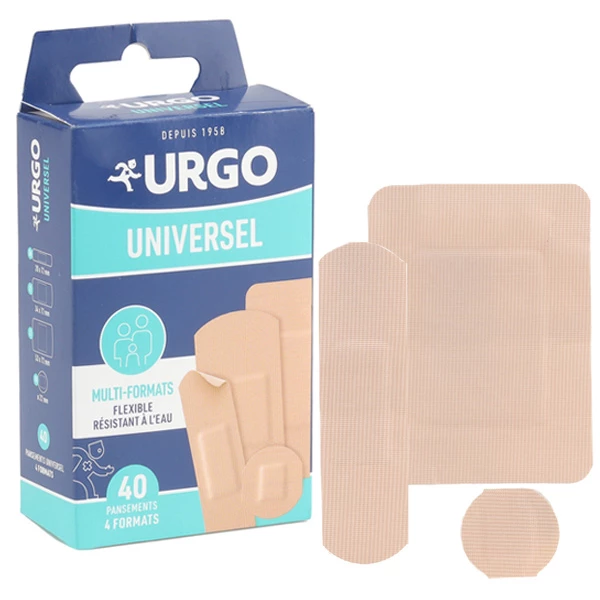 Urgo pansement prédécoupé Universel - Plaies - Waterproof