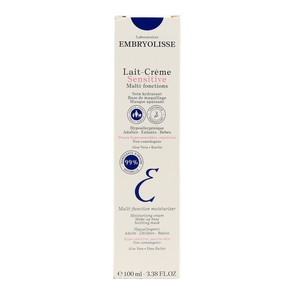 Embryolisse Lait crème Sensitive - Soin Multi-fonctions - Visage et corps
