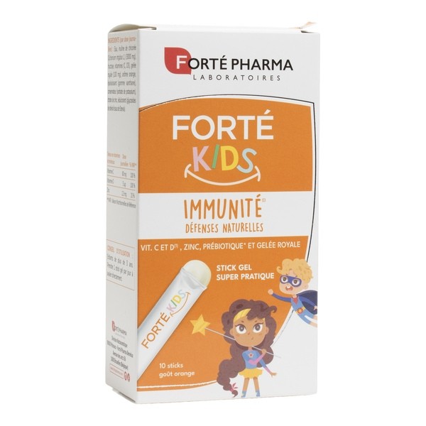 Forté Pharma Forté Kids Immunité sticks gel - Défenses naturelles