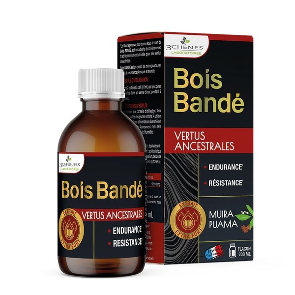 Les 3 chênes Bois bandé solution - Sexualité - Résistance, endurance