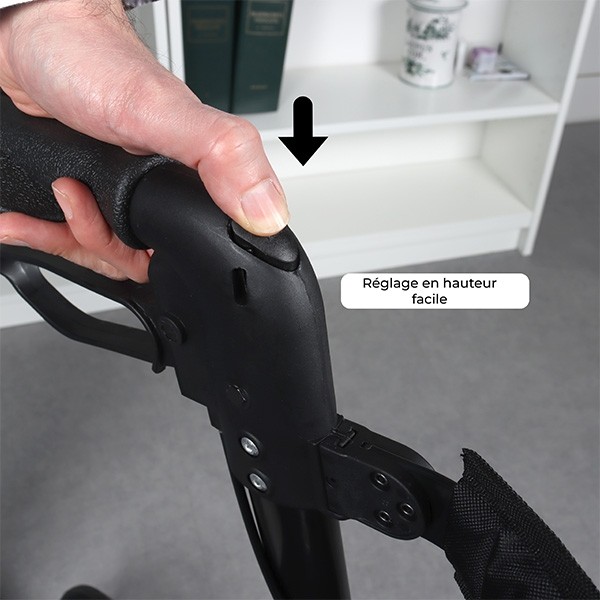 Vermeiren Rollator 4 roues Quava ultra compact - Aide à la marche