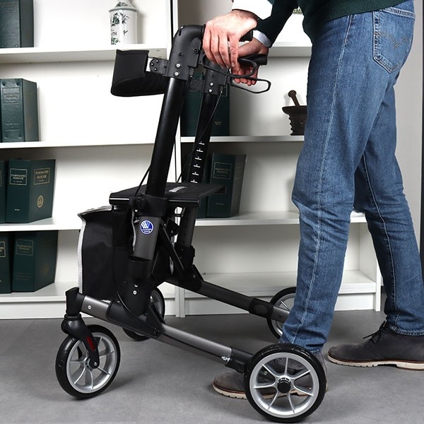 Vermeiren Rollator 4 roues Quava ultra compact - Aide à la marche