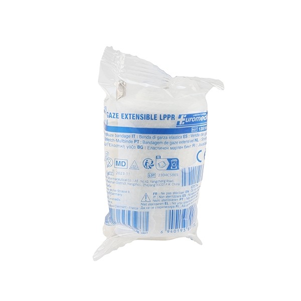 Bande de gaze extensible Euromedis - Maintien de pansement