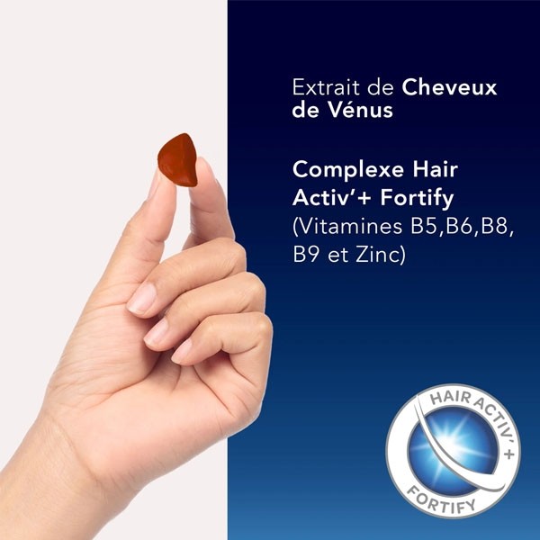 Gummies Forcapil Anti chute de cheveux Arkopharma - Force et résistance