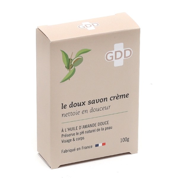 Le doux savon crème GDD - Pain dermatologique Visage et corps