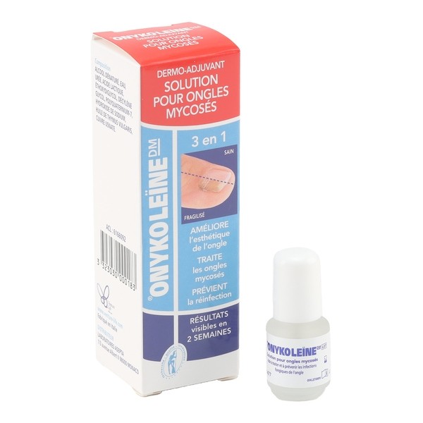 Onykoleïne Solution dermo adjuvante 3 en 1 - Mycose des ongles