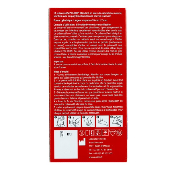 Préservatifs sortez Couverts en latex - Contraception masculine