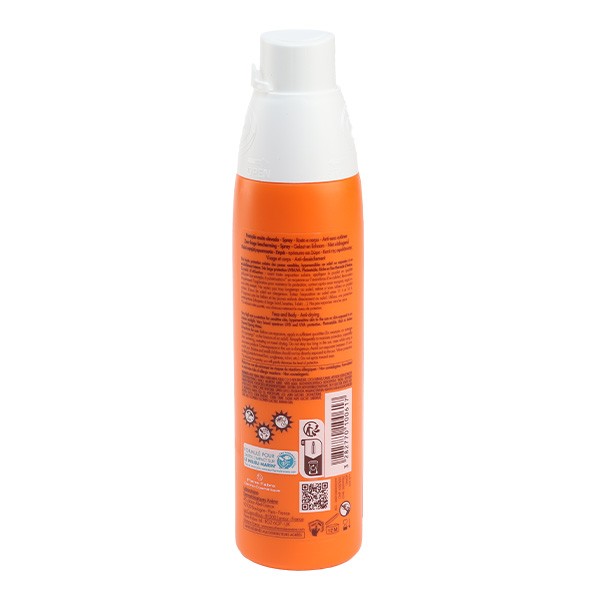 Avène spray protection solaire SPF 50+ Visage et corps - Peau sensible