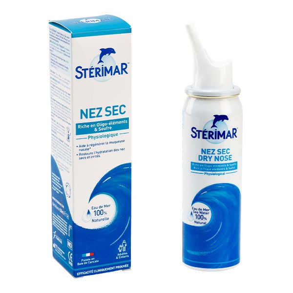 Stérimar Spray Nez sec - Hydratation fosses nasales - Chirurgie, clim