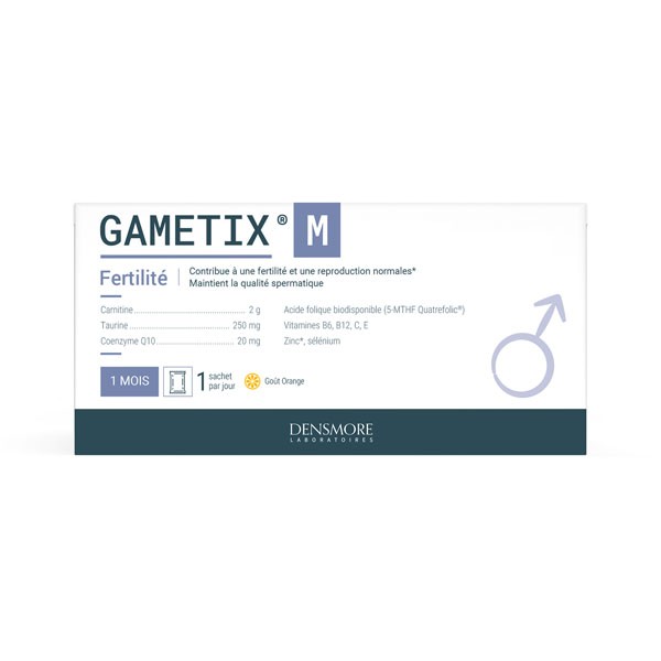 Gametix M sachets - Complément alimentaire fertilité masculine