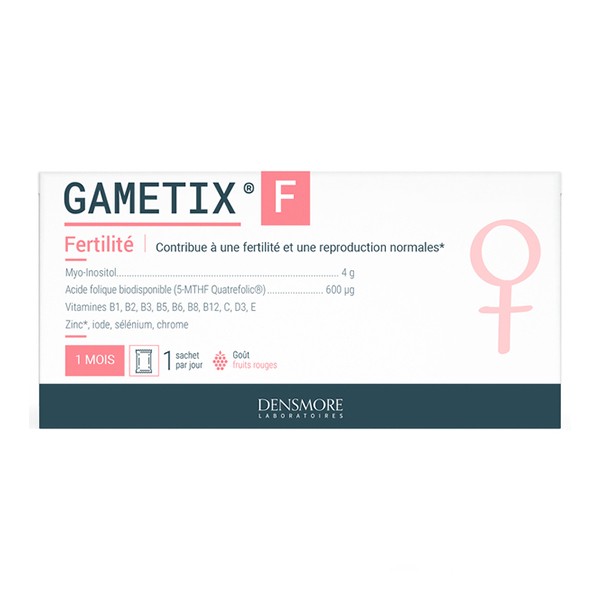 Gametix F sachet - Fertilité femme - Désir de grossesse