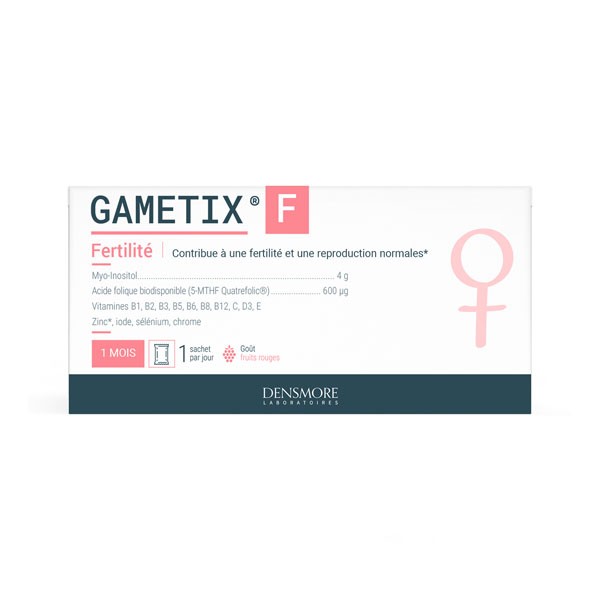 Gametix F sachet - Fertilité femme - Désir de grossesse