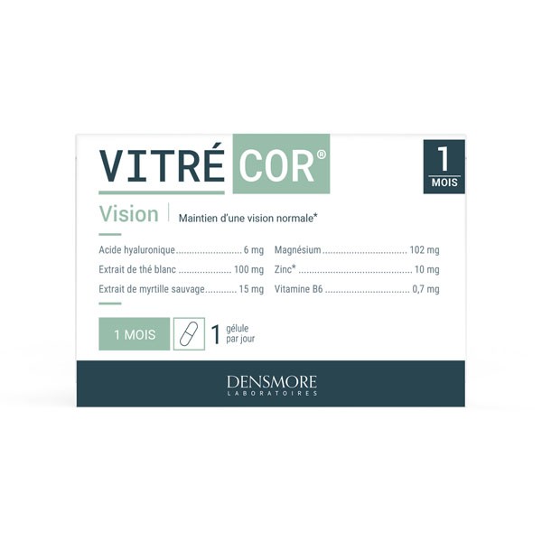 Vitrecor gélules pour les yeux - Trouble de la vision - DMLA