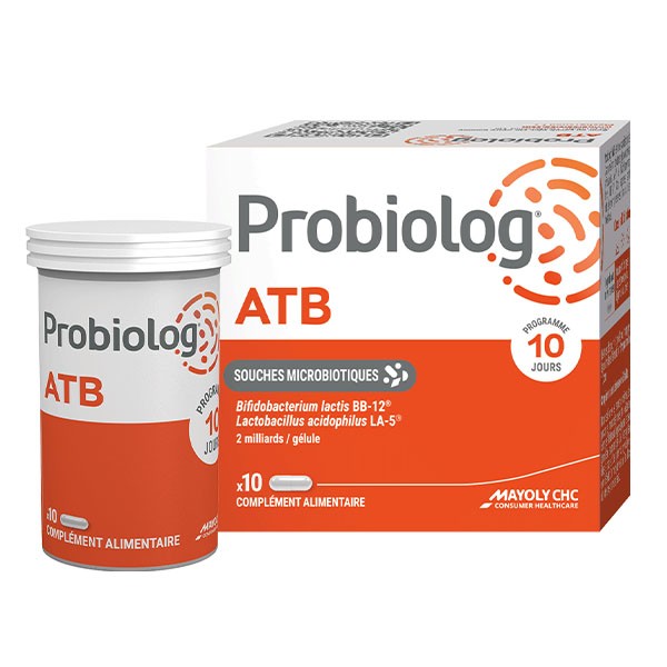 Probiolog ATB gélules - Probiotique pour la flore intestinale