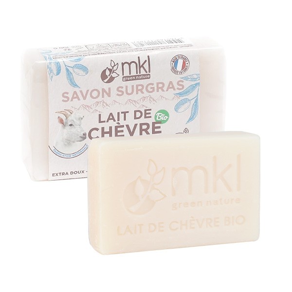 MKL Savon surgras Lait de chèvre bio Sans parfum - Extra doux