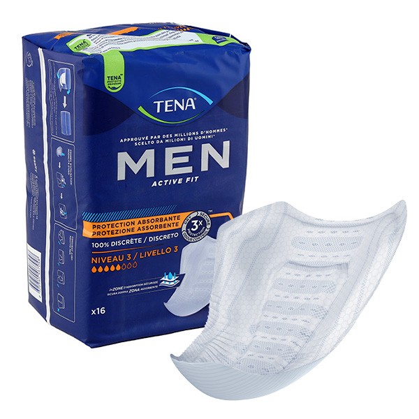 Tena Men Active Fit Protection absorbante Niveau 3 - Incontinence urinaire