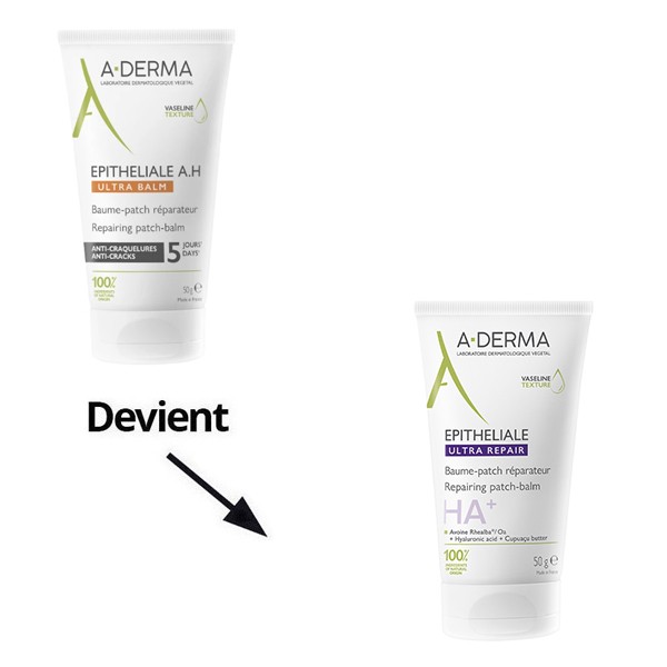 A Derma Epitheliale Ultra Repair HA+ baume patch réparateur - Fissures