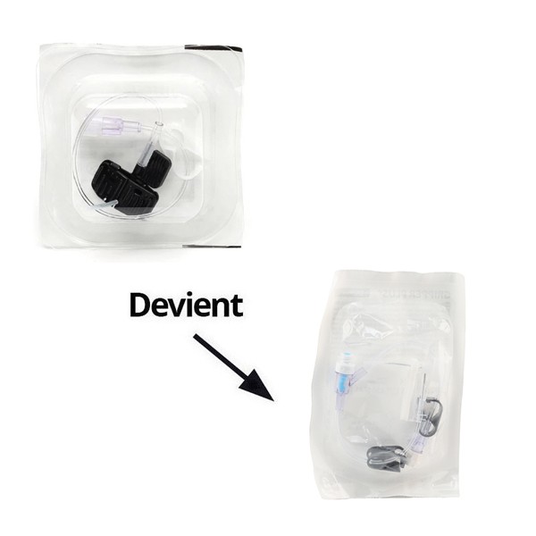 Aiguille de Huber Grippper Plus pour chambre implantable - Perfusion