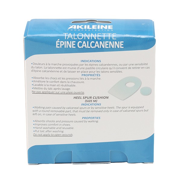 Talonnette épine calcanéenne Akiléïne - Talon douleurs - Avec évidement