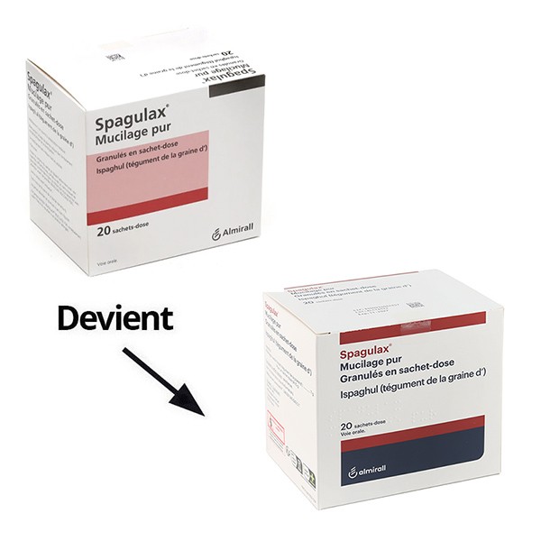 Spagulax Mucilage pur granulés sachet - Laxatif de lest - Constipation