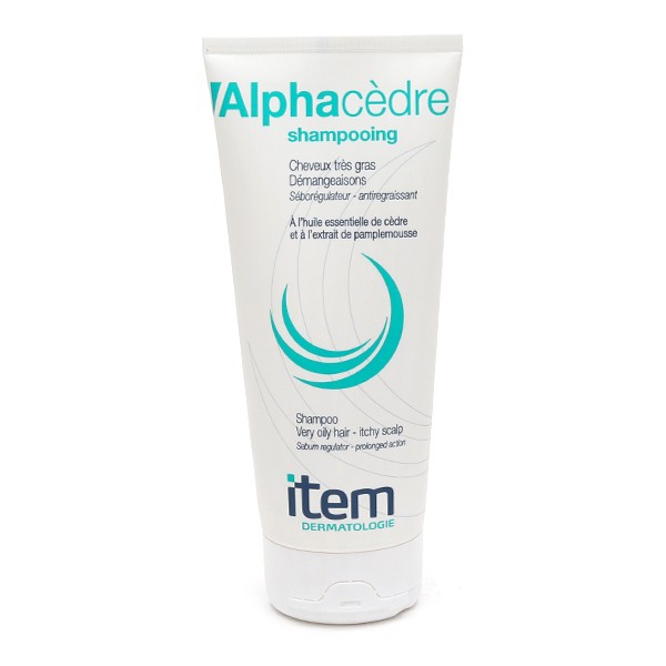 Item Alphacèdre shampooing cheveux très gras, démangeaisons 200 ml