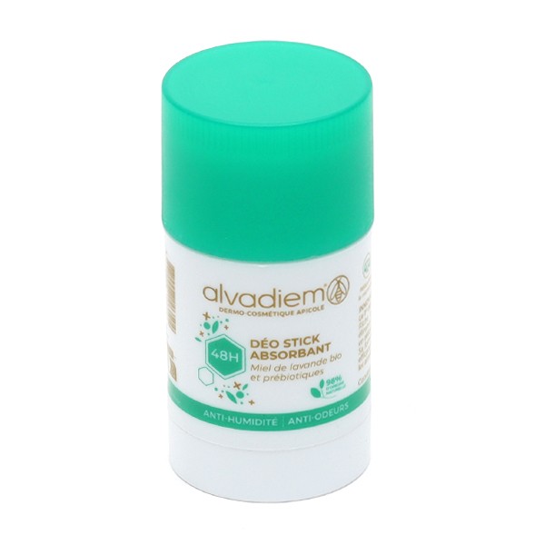 Alvadiem Déo stick absorbant 48h - Transpiration excessive - Anti humidité