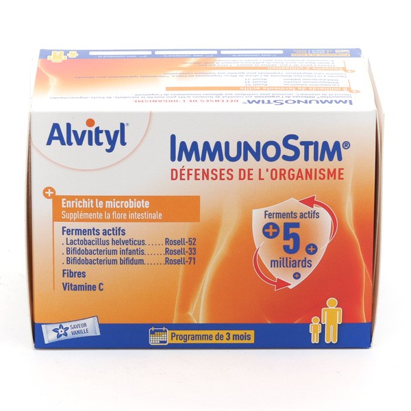 Immunostim 30 Sticks - Complément alimentaire - Défense de l'organisme