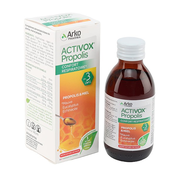 Activox Propolis Confort respiratoire solution buvable - Dès 3 ans