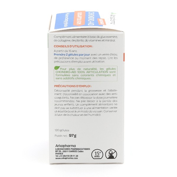 Chondro Aid 100% articulations gélules - Glucosamine
