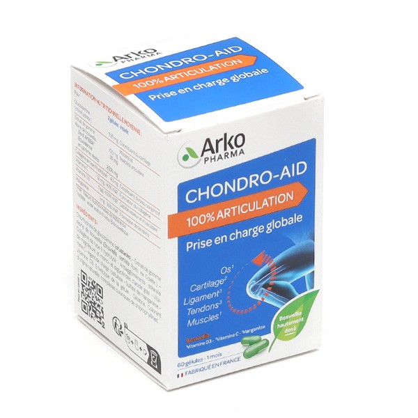 Chondro Aid 100 % articulations gélules - Glucosamine - Arthrose