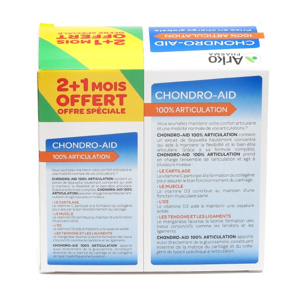 Chondro Aid 100 % articulations gélules - Glucosamine - Arthrose