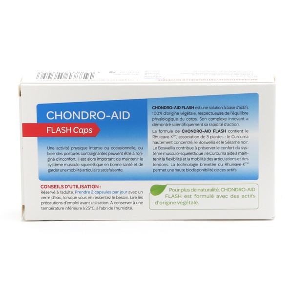 Chondro Aid Flash Caps complément alimentaire muscles et articulations