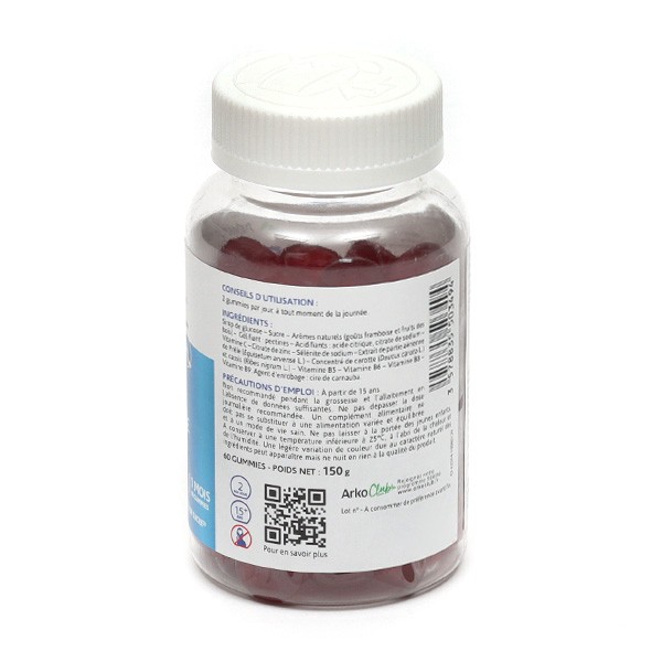 Forcapil Croissance gommes - Cheveux et ongles - Force, vitalité