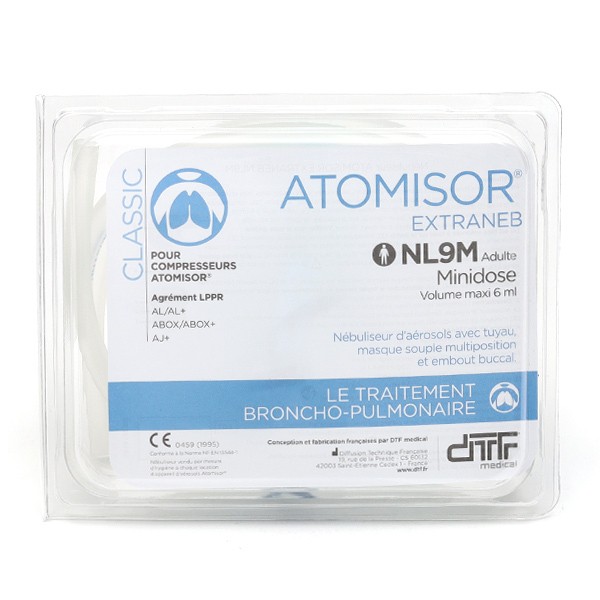 Atomisor nébuliseur classic NL9M - Masque Aérosol - Traitement poumons
