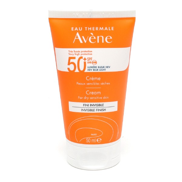 Avène crème solaire SPF 50+ pour Peaux sèches et sensibles