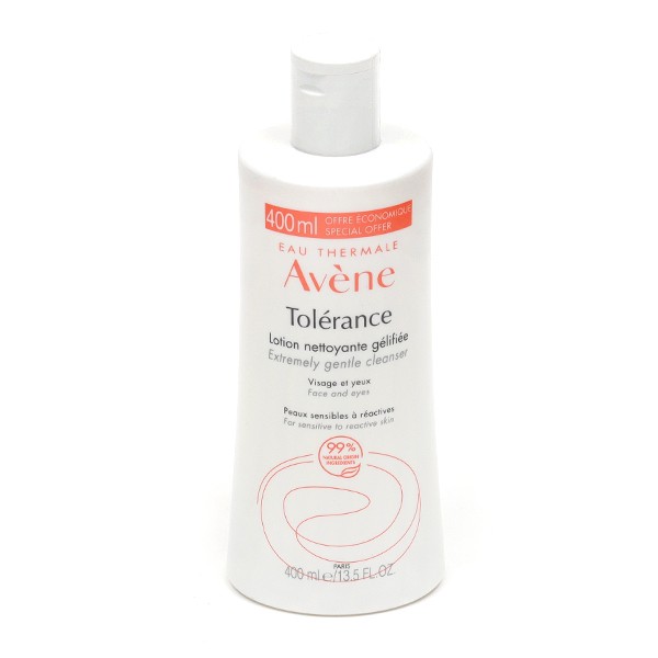 Avène lotion nettoyante gélifiée - Peaux sensibles à réactives