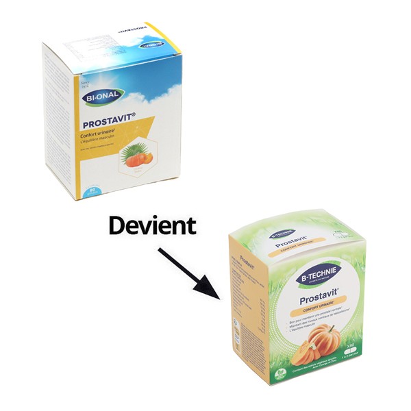 Bional Prostavit gélules - Confort urinaire homme - Courge, sabal