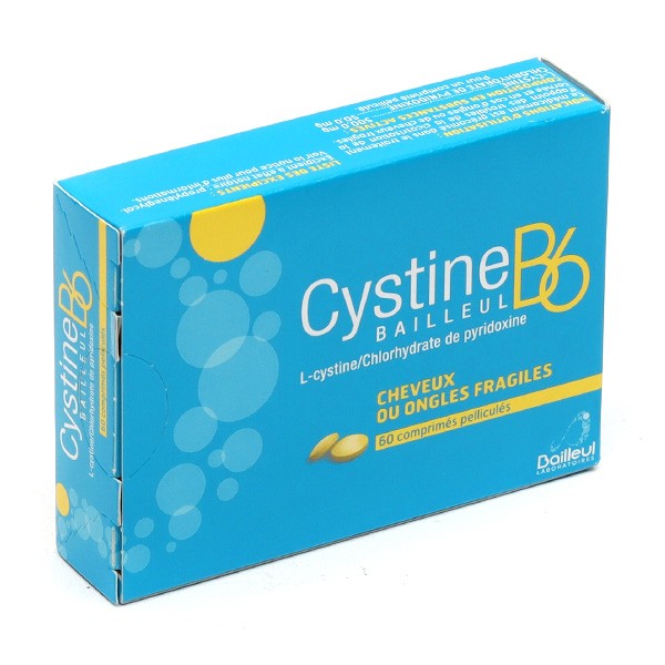 Cystine B6 Bailleul comprimé - Traitement Chute de cheveux - Alopécie