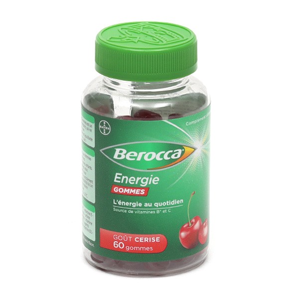 Berocca Gummies Energie à la cerise - Multivitamines - Fatigue