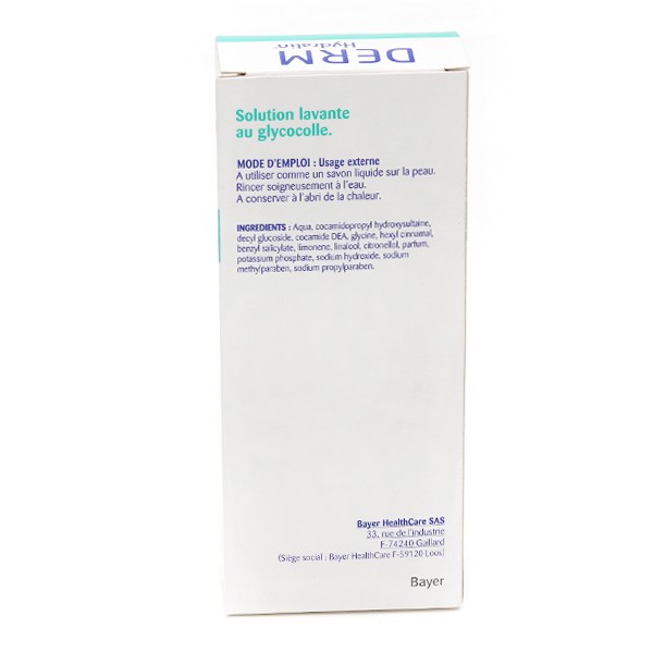 Derm Hydralin solution - Irritations cutanées - Glycocolle