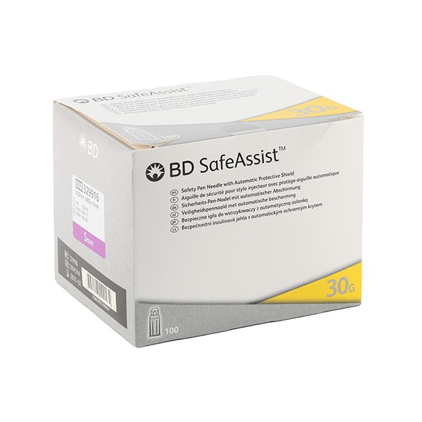 BD SafeAssist aiguille de sécurité pour stylo injecteur - Protection