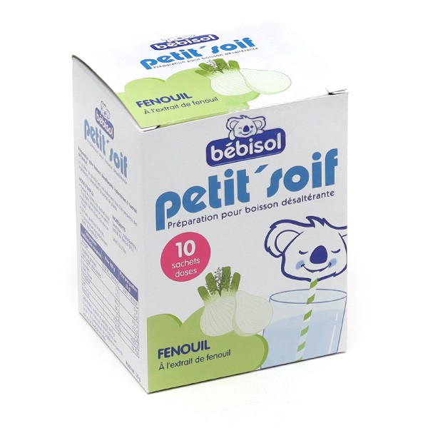 Bébisol Petit Soif Fenouil sachet - Boisson désaltérante - Bébé dès 4 mois