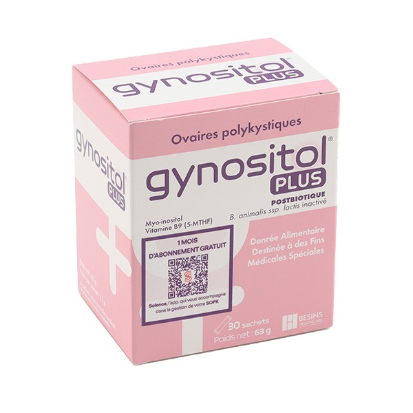 Gynositol Plus postbiotique sachets - Ovaires polykystiques - SOPK