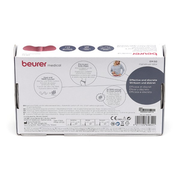 Beurer Em50 Menstrual Pain Relief Device at Melissa Wolf blog