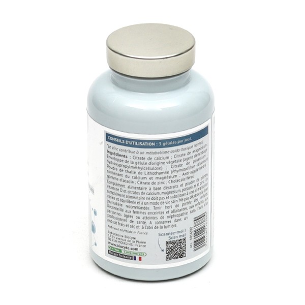 Biocyte pH Basic gélules - Equilibre acido basique - Métabolisme