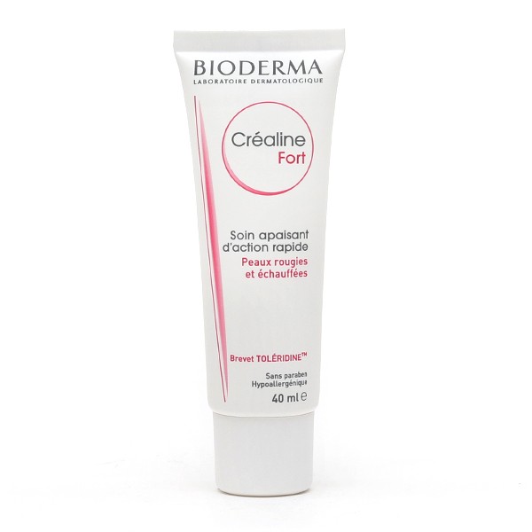 Bioderma créaline fort 40 ml - Couperose - Crème anti rougeur