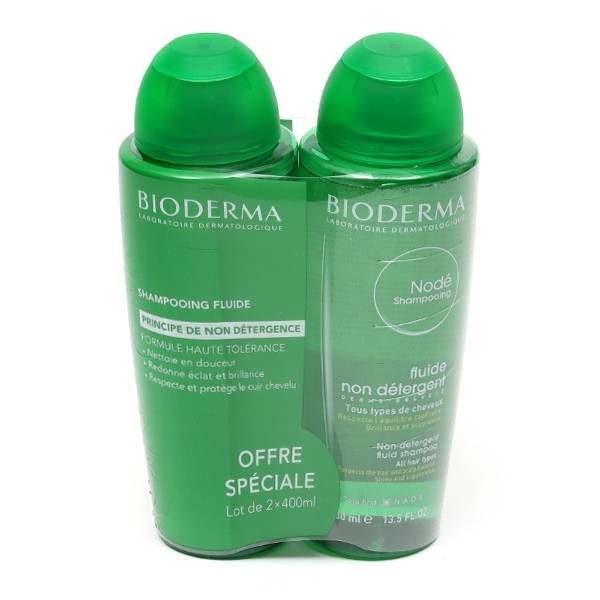 Bioderma Nodé shampooing fluide non détergent - Respecte les cheveux